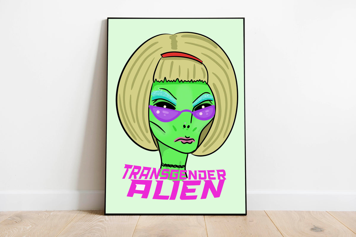 Art Print: Transgender Alien – BOBBYK