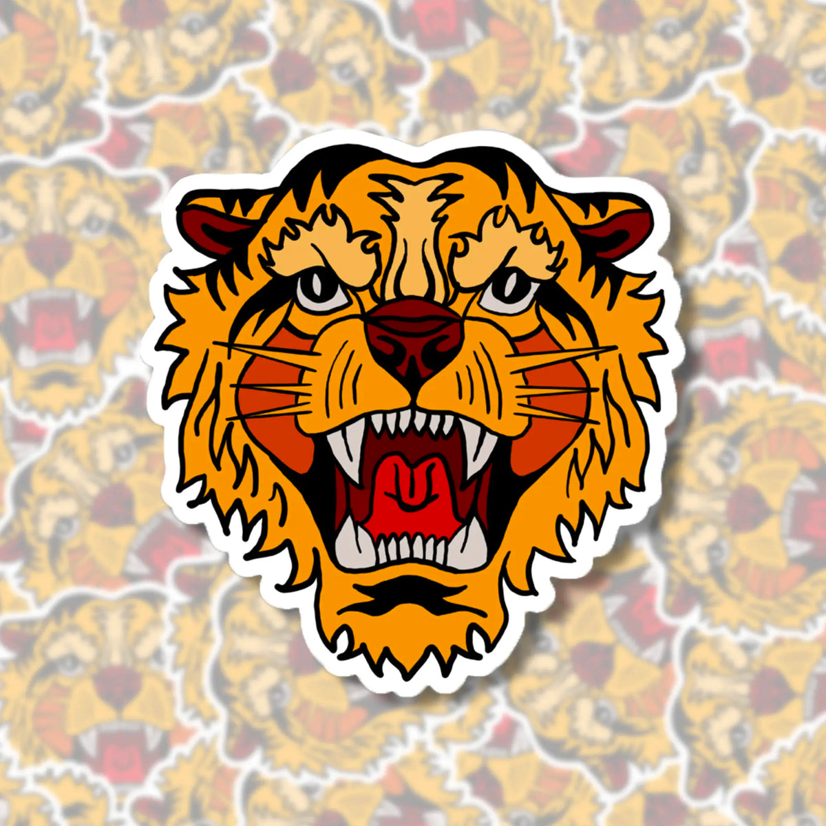 Tiger Bumper Sticker – BOBBYK