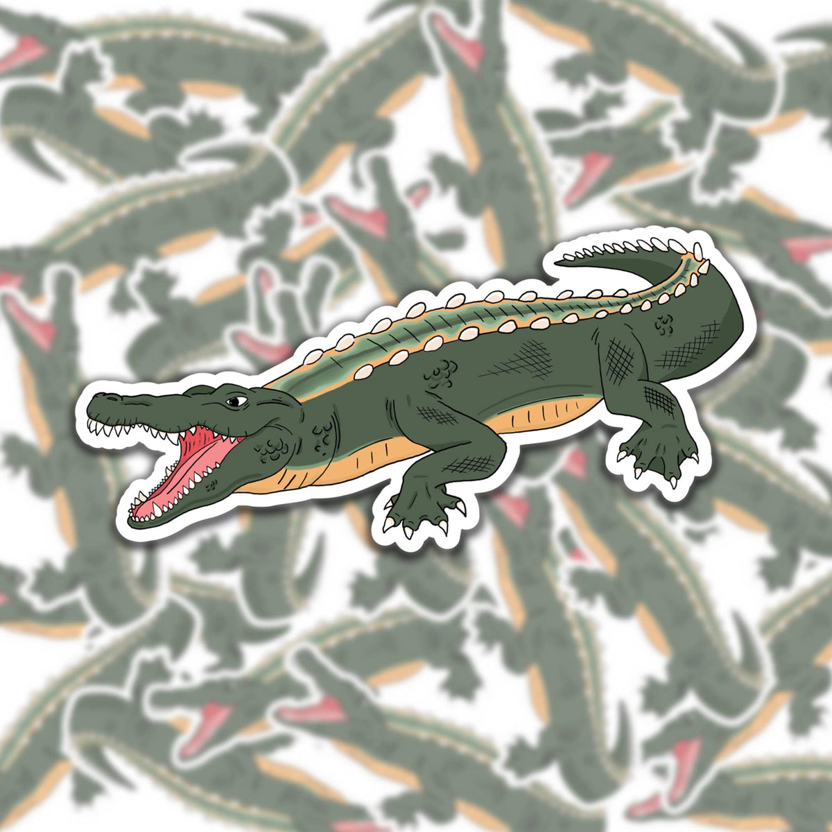 Gator Bumper Sticker – BOBBYK