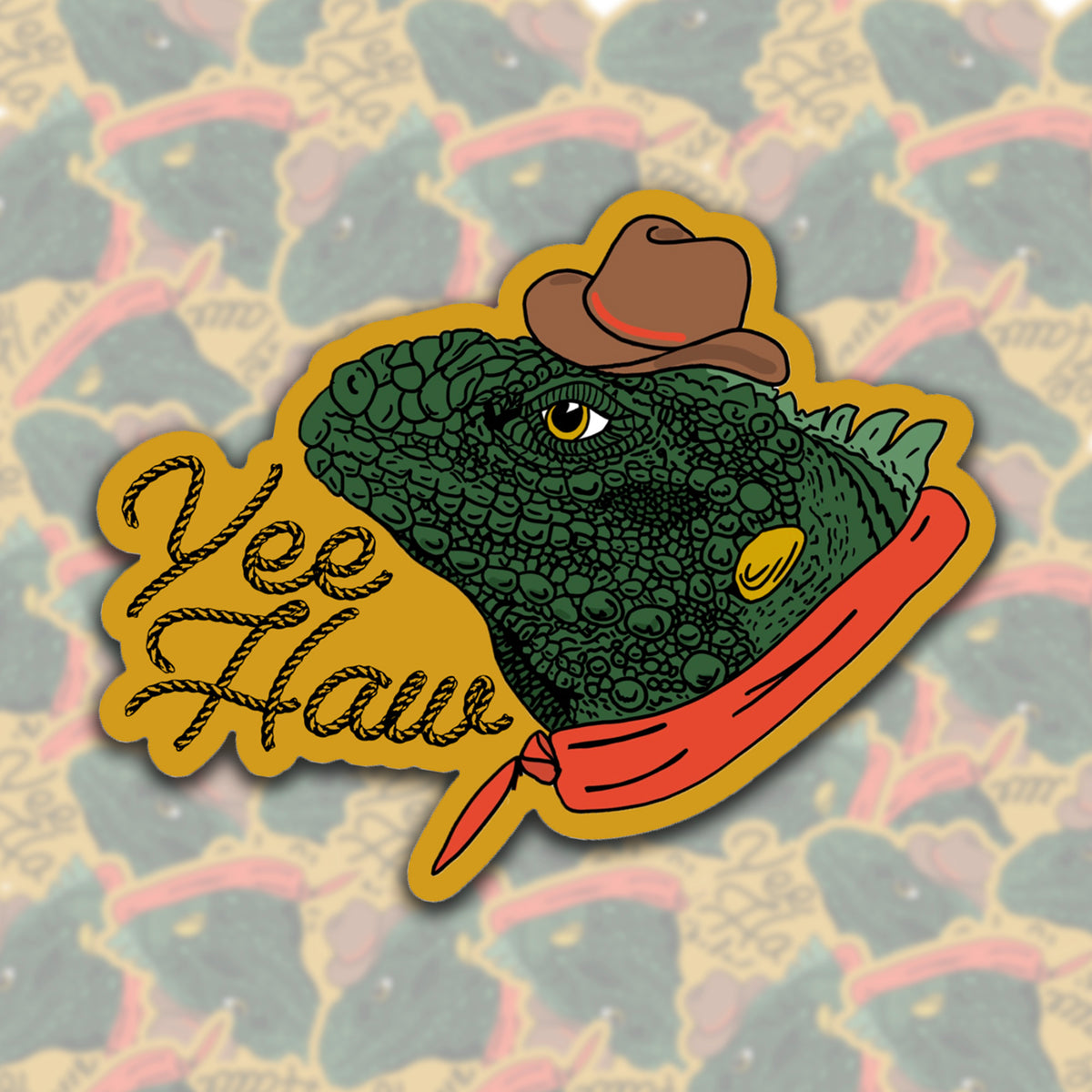 Yee Haw Sticker – BOBBYK Boutique